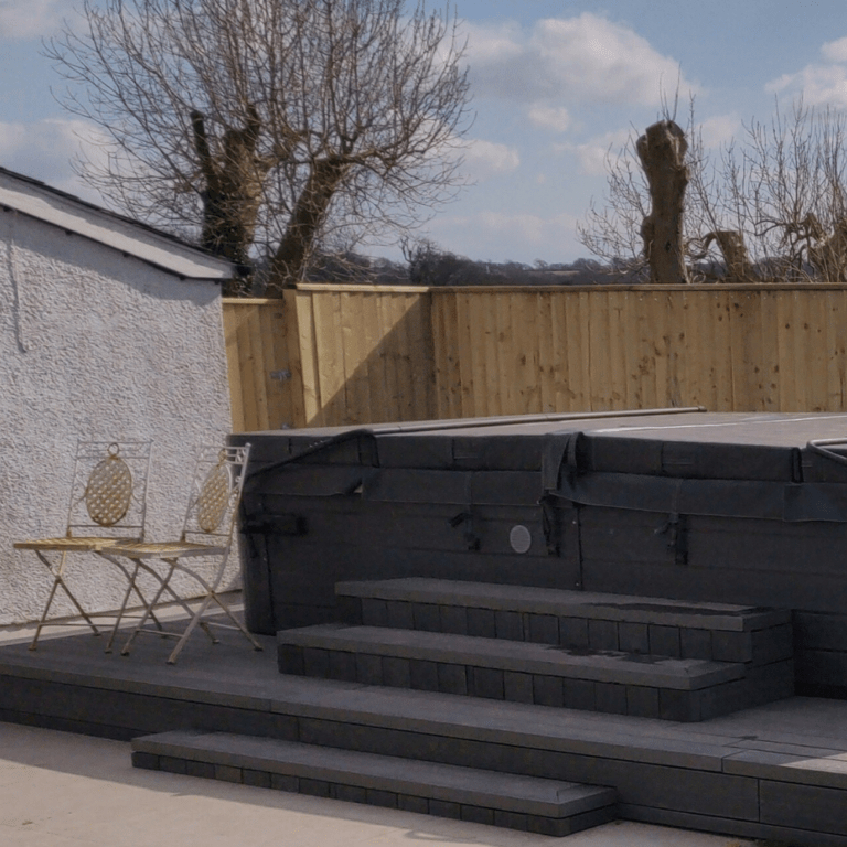 Composite Decking Step Nosing Anthracite | Tough Decking