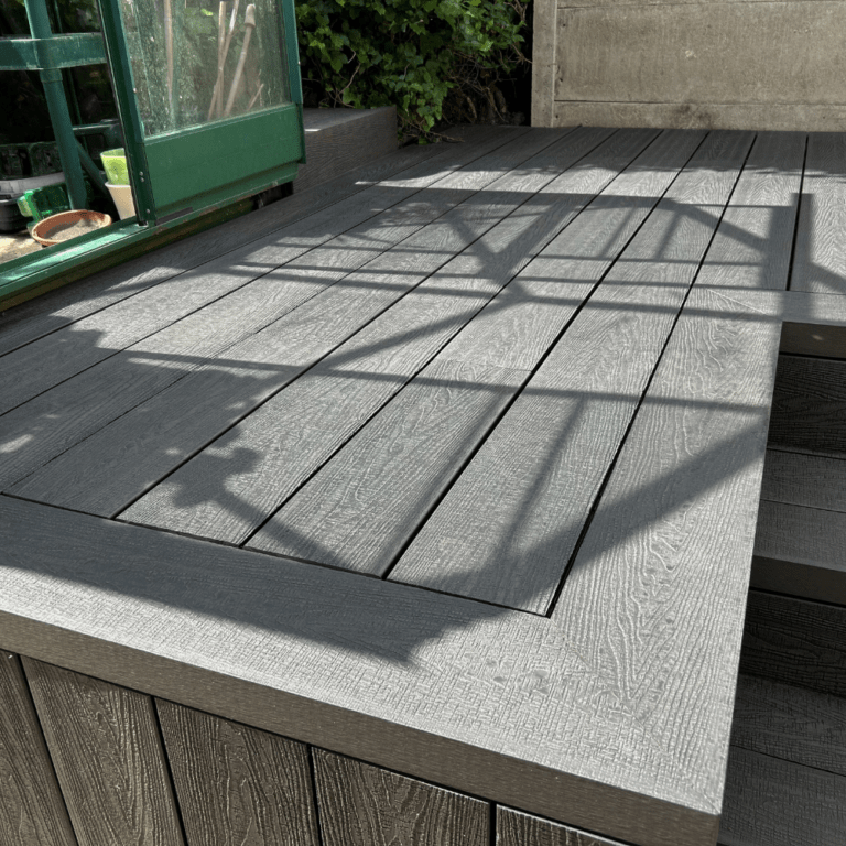 Composite Decking Step Nosing Anthracite | Tough Decking