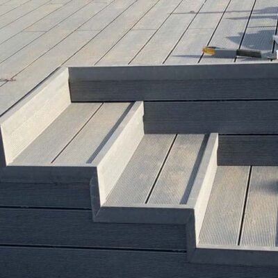 Composite Corner Trim L-Profile - Anthracite | Tough Decking