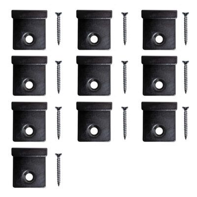 Composite Decking Black Stainless Steel Starter Clips | Tough Decking
